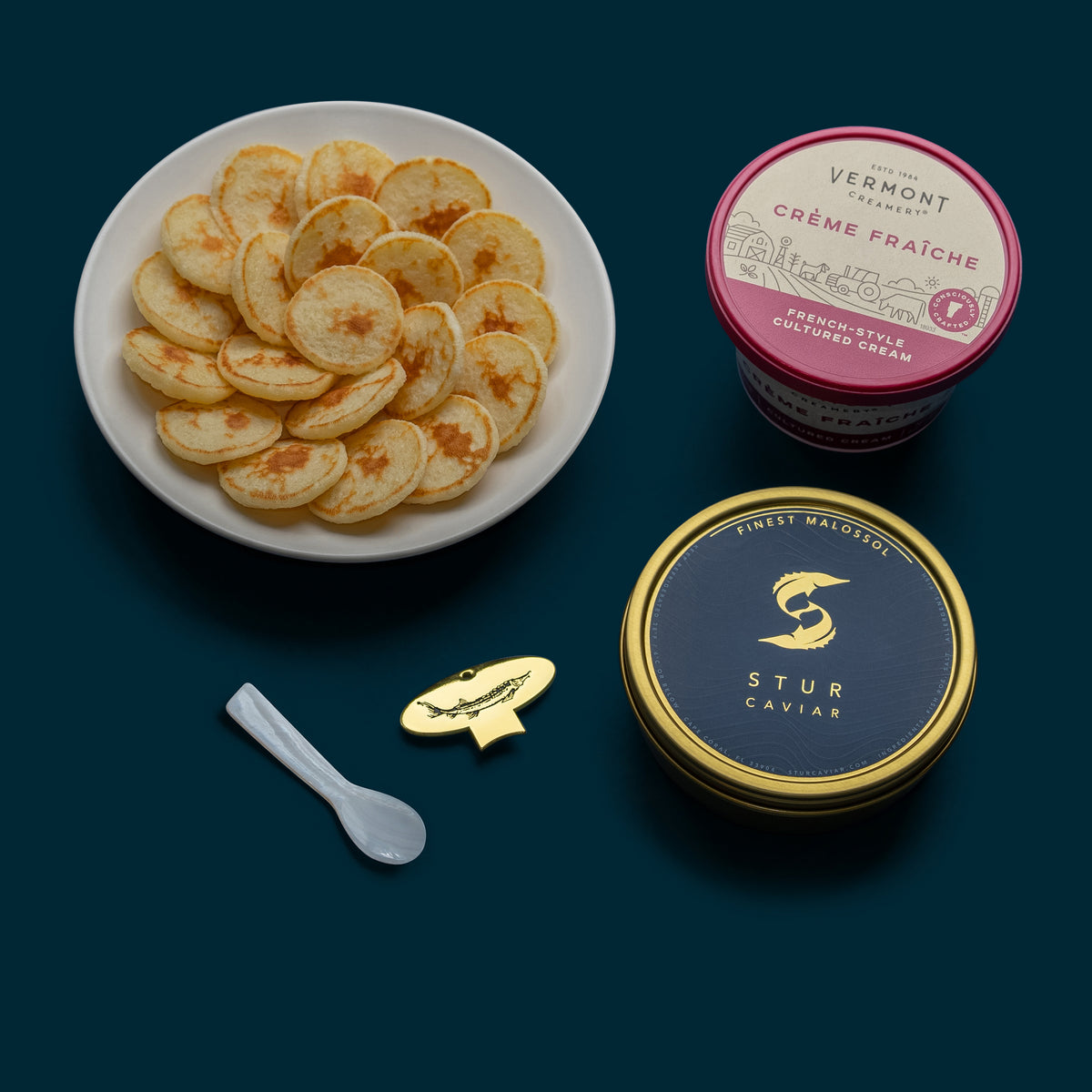 Royal Osetra Caviar Gift Set - 10 to 15% Off – STUR CAVIAR